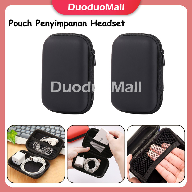 Jual Pouch Penyimpanan Headset/Dompet Pouch Penyimpanan | Shopee Indonesia