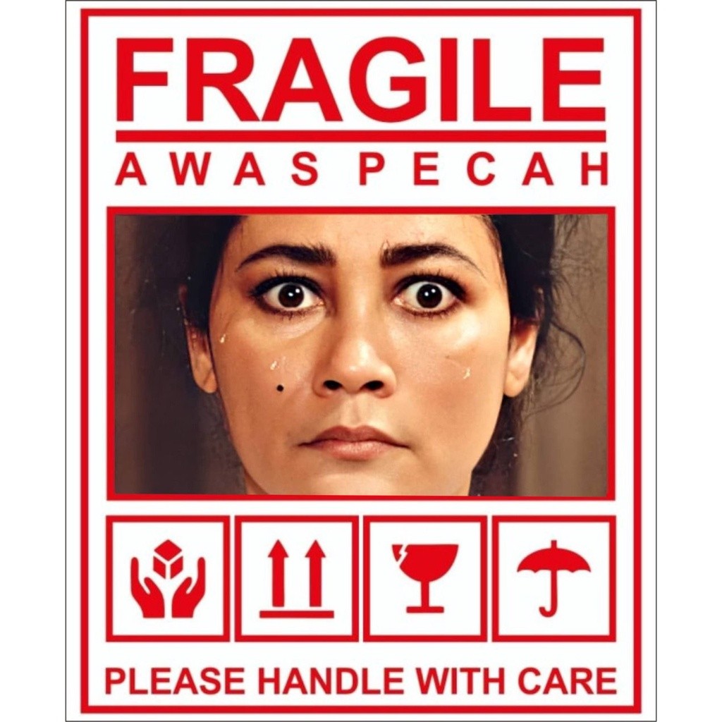 Jual Stiker Fragile Unik Grosiran Stiker Fargile Jangan Di Banting ...