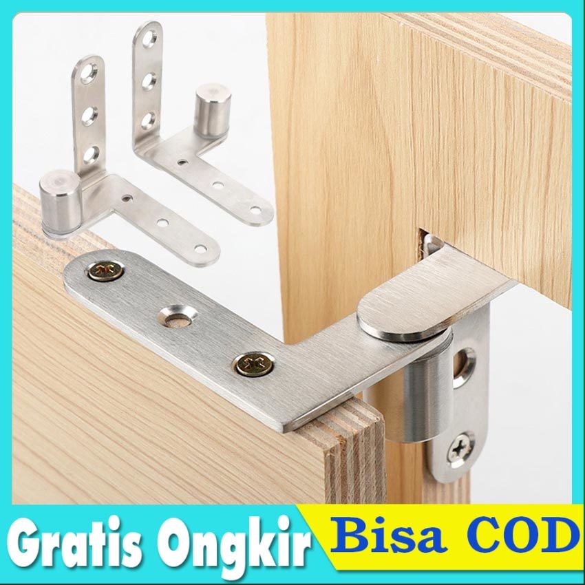 Jual Engsel Pivot Atas Dan Bawah / Engsel Pintu Ayun Stainless 304 ...