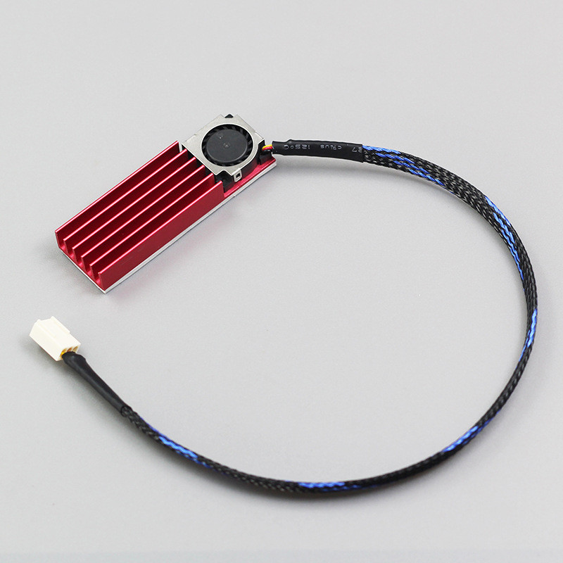 Jual Fan NVME NGFF M.2 Heatsink 2280 SSD Metal Sheet Thermal ...