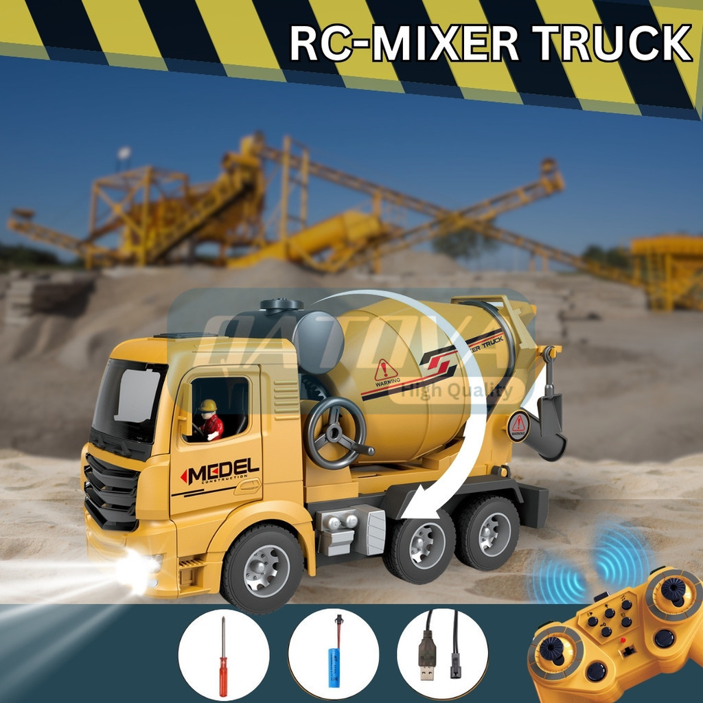 Jual QATOVA MAINAN RC TRUK MOLEN REMOTE CONTROL MOLEN TRUCK 11 CHANNEL ...