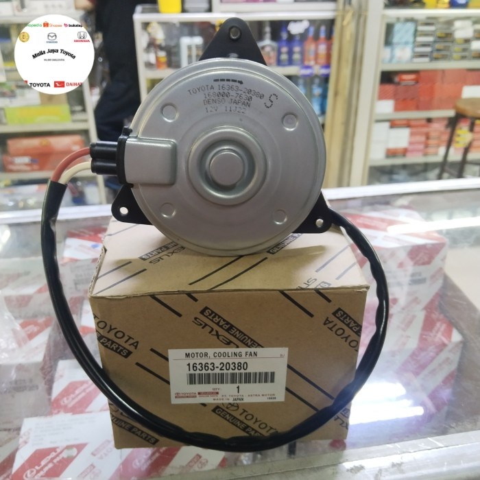 Jual Motor Cooling Fan Motor Fan Alphard Harrier 3.0cc MCU10 16363 ...