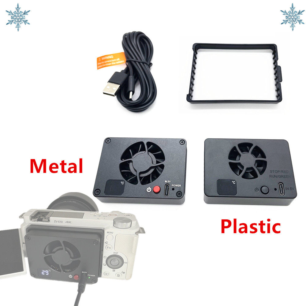 Jual Cooling Fan Camera Radiator for Sony ZV-E10 A7IV FX30 ZV-E1 A6700 ...