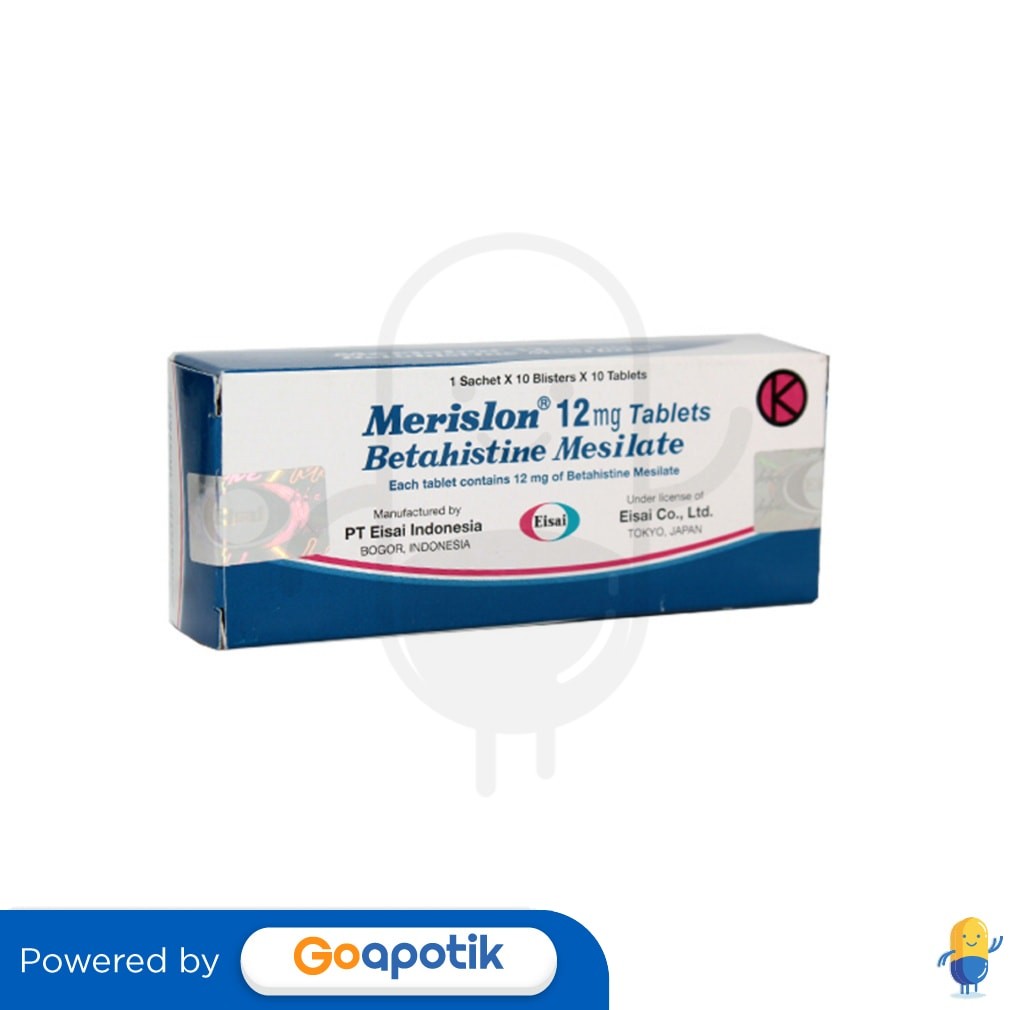Jual Merislon 12 Mg Box 100 Tablet | Shopee Indonesia
