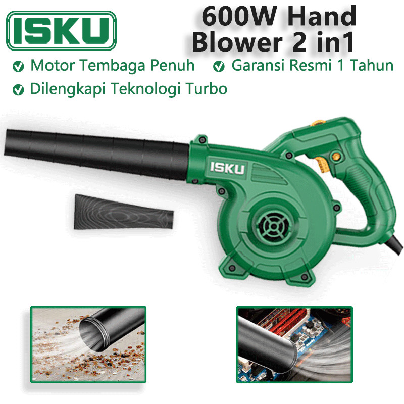 Jual ISKU 600W Hand Blower 2In1 Meniup/Menghisap Peniup Debu Pengering ...