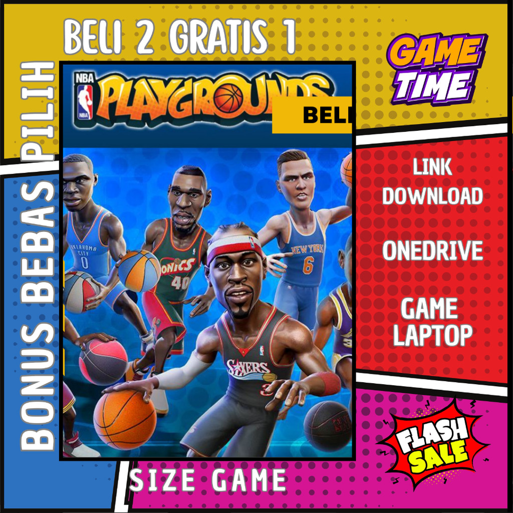 Jual NBA PLAYGROUNDS - GAME PC - GAME LAPTOP | Shopee Indonesia