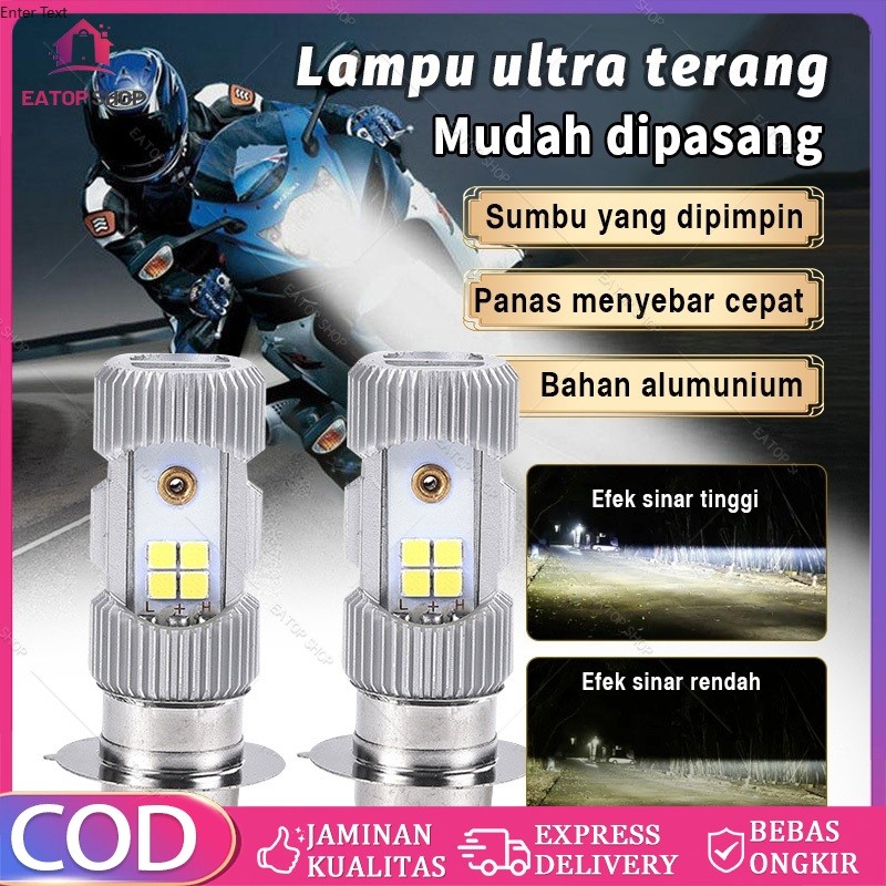 Jual [ORIGINAL 100%] Lampu Motor Philib Lampu Ac Dc Lampu Led Utama Depan 2led Motor Bebek Acdc ...