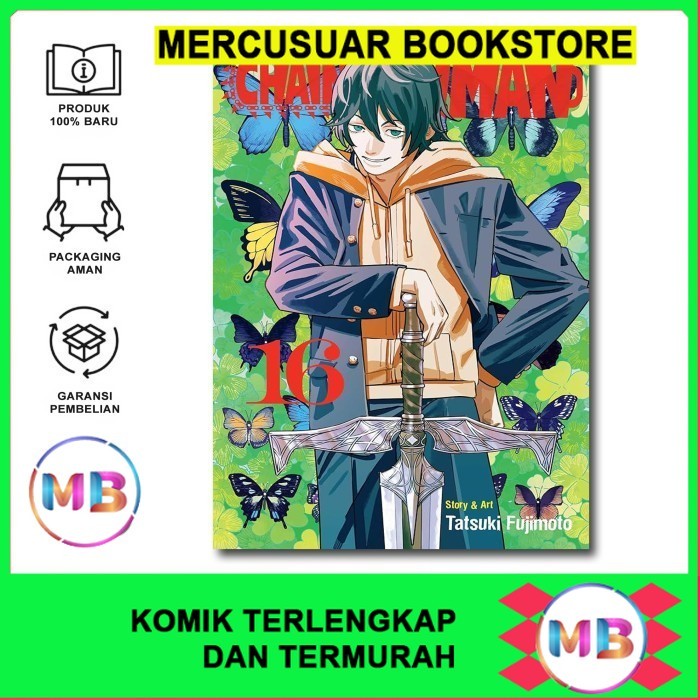 Jual Chainsaw Man, Vol. 16 by Tatsuki Fujimoto - MercusuarBookstore ...