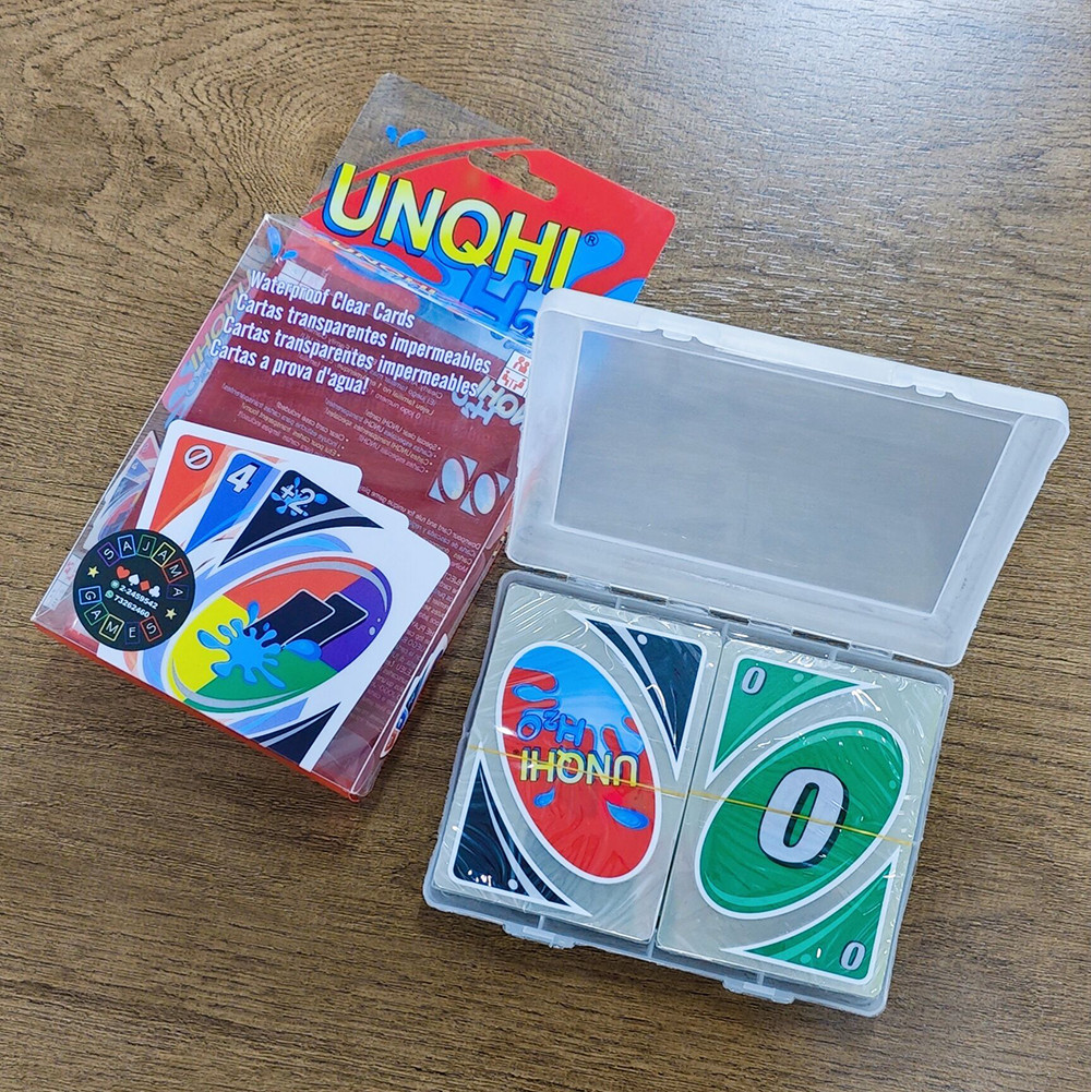 Jual 108pcs Board Games UNO H2O Card Game WaterProof Pressure Proof PVC ...