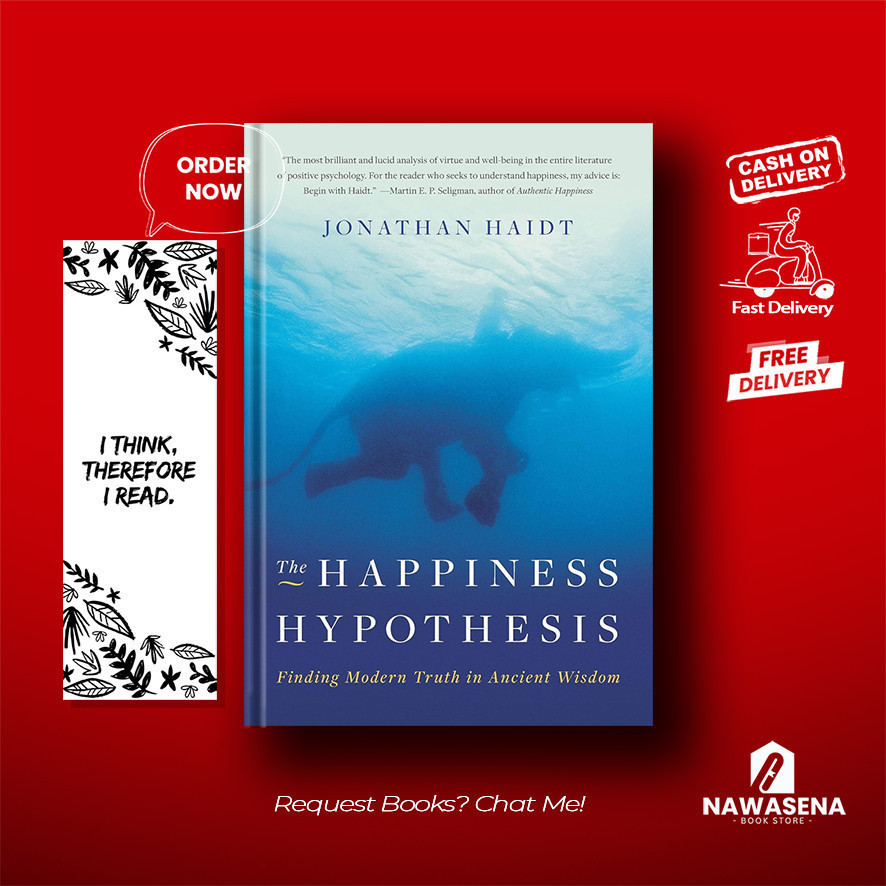 Jual The Happiness Hypothesis by Jonathan Haidt (English) | Shopee ...