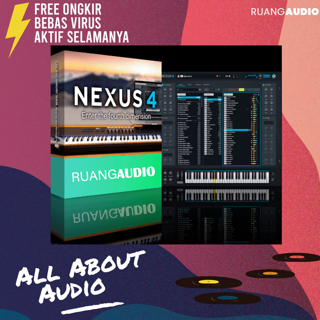 Jual reFX Nexus 5 / Nexus 4 / nexus 3 Core Library 5-11 GB Lifetime ...