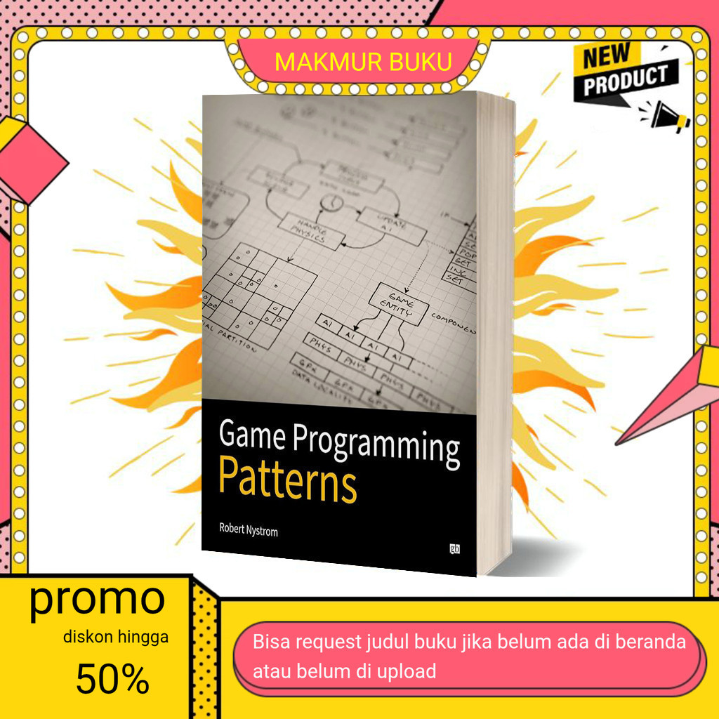 Jual Buku eng Game Programming Patterns by Robert Nystrom (English ...