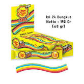 Jual chupa chups sour belt permen jelly | box isi 24 pcs | Shopee Indonesia