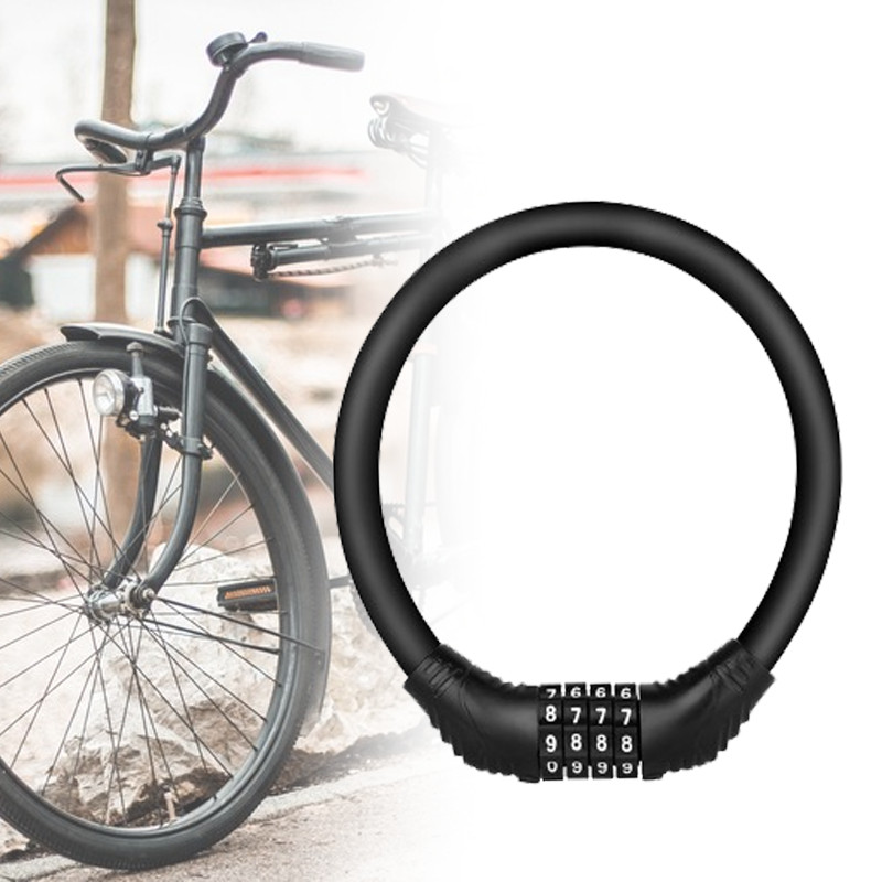 Jual Kunci Gembok Sepeda 4 Digit Gembok Amotor Anti Maling Padlock ...