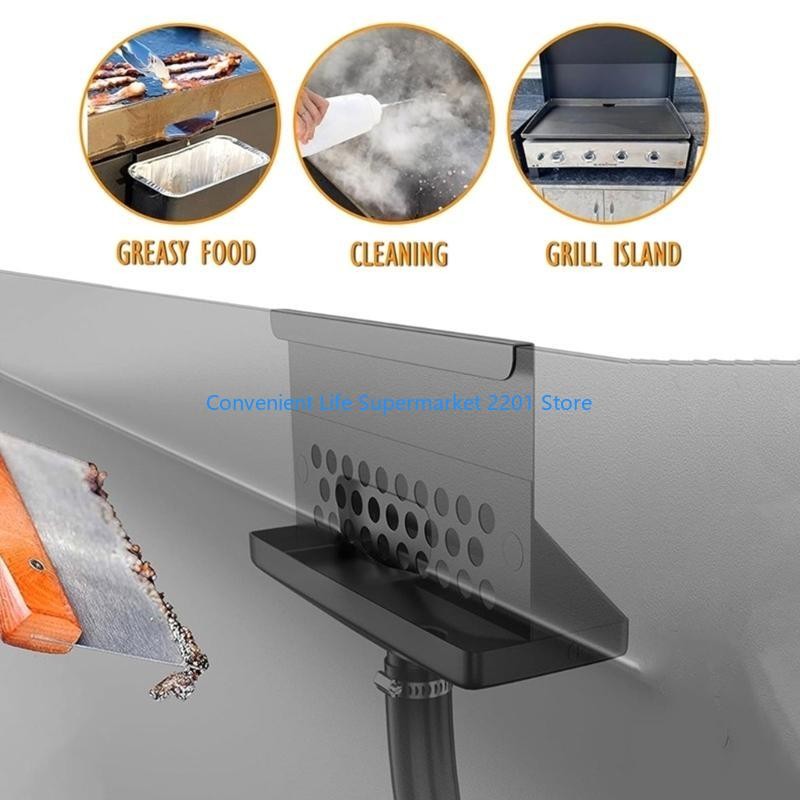 Jual XXUA Blackstone Baking Pan Grease Collector Rear Grease Drainage ...