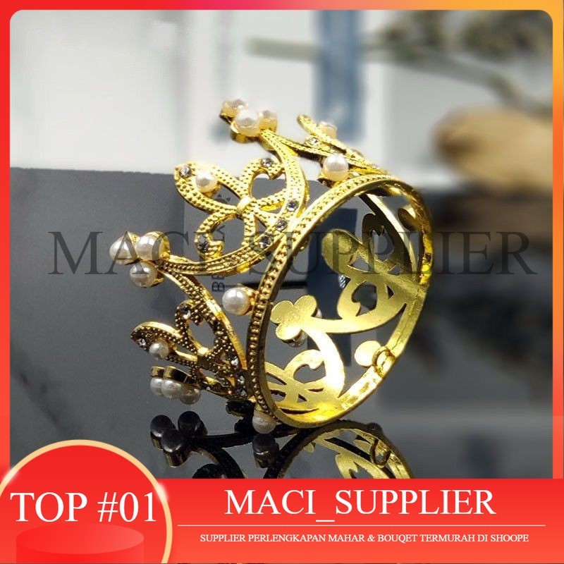 Jual MACISUPPLIER Topper Mahkota Mini Crown Dekorasi Buket Bahan Buket ...