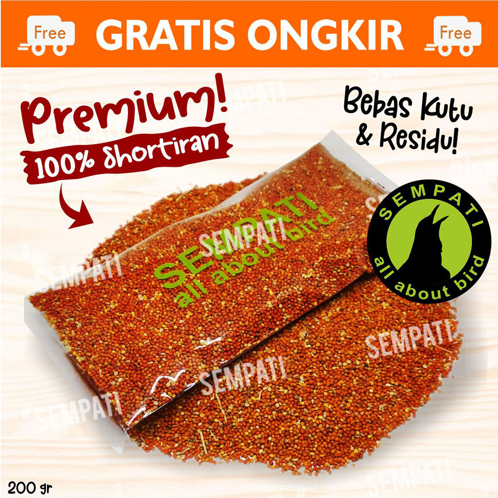 Jual SEMPATI Biji Jewawut Jawawut Organik Pilihan Pakan Makanan Burung ...