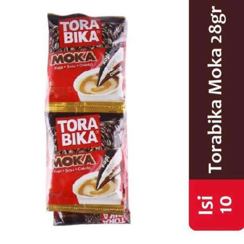 Jual Torabika Kopi Susu & Coklat Tora Moka 28 Gram x 10 pcs (1 renceng ...