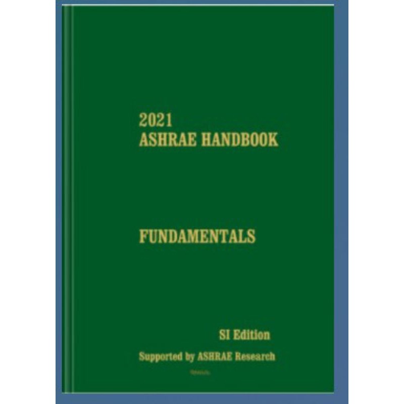 Jual BUKU 2021 ASHRAE Handbook , Fundamentals (SI) | Shopee Indonesia