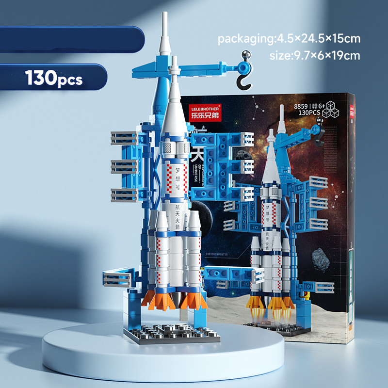 Jual UNIQSOO Brick Mini Roket SPACE SHUTTLE Miniatur Pesawat Luar ...
