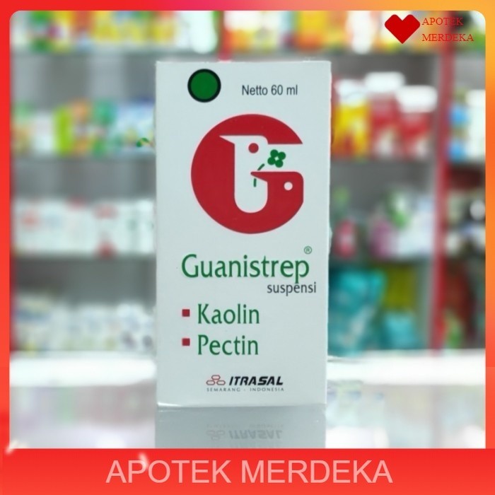 Jual guanistrep sirup 60 ml / obat diare | Shopee Indonesia