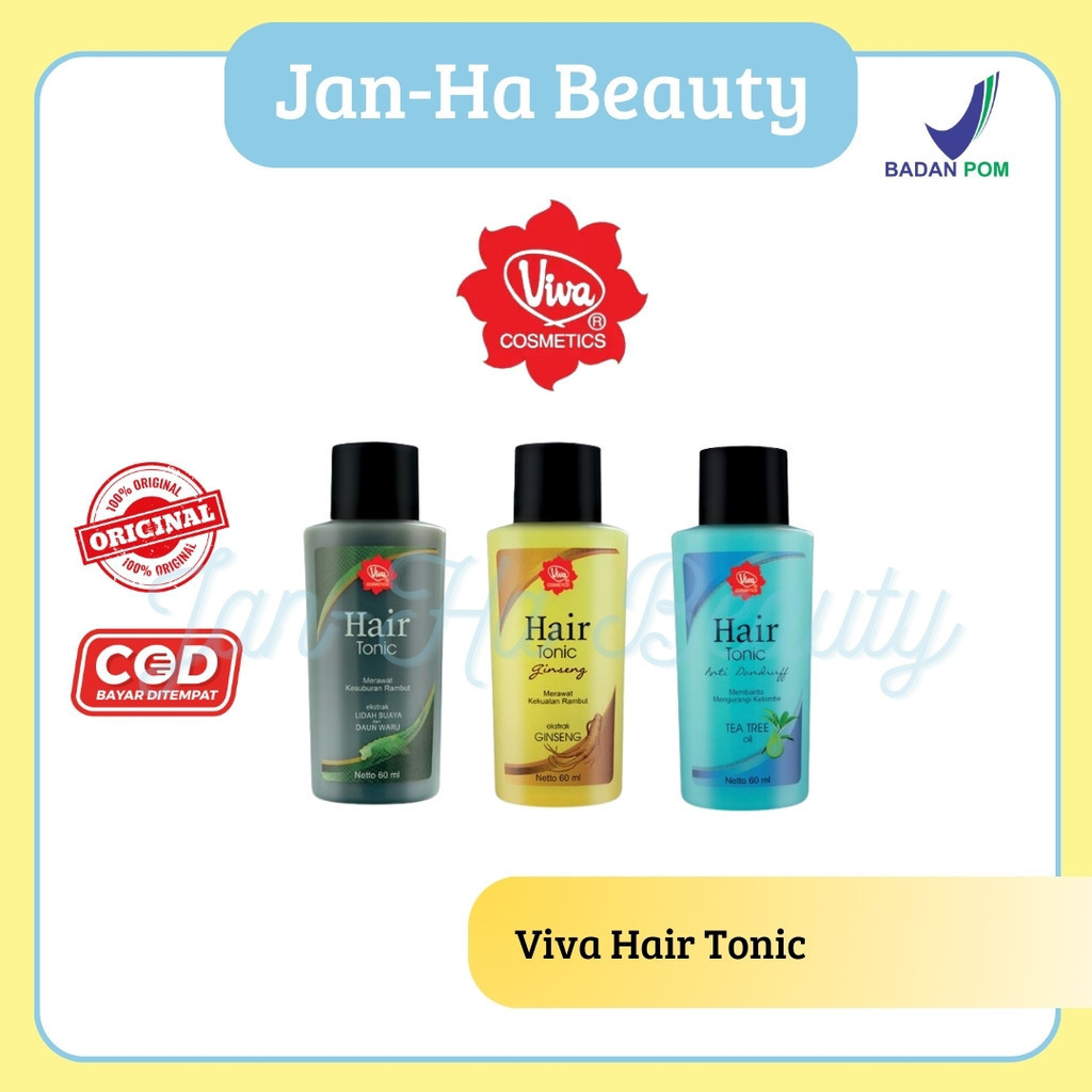 Jual Viva Hair Tonic All Variant - 60 ml | Shopee Indonesia