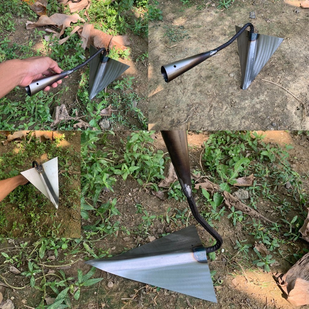 Jual Cangkul Kecil Baja Mangan Cangkul Anti Lengket - Cangkul Tanah ...