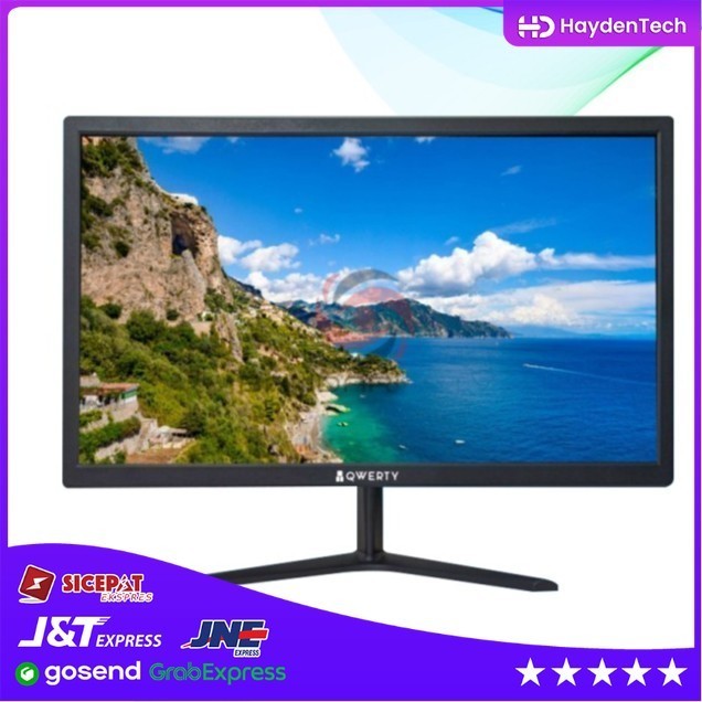 Jual MONITOR LED QWERTY 19 INCH HDMI + VGA | Shopee Indonesia