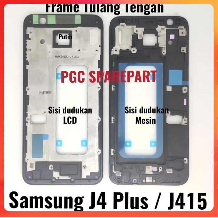 Jual Original Frame Bezzel Tulang Tengah Samsung J415 J4+ J4 Plus Bezel ...