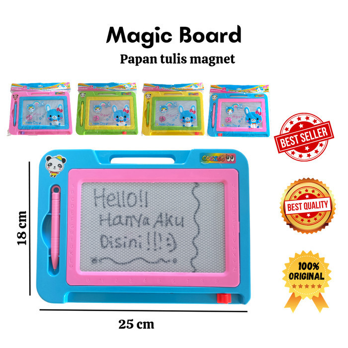 Jual PAPAN TULIS ANAK / MAGIC BOARD / PAPAN GAMBAR / PAPAN TULIS LUCU ...