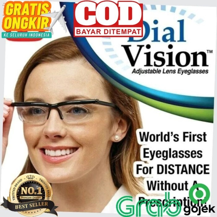 Jual Alat Terapi Kesehatan Kaca mata Dial vision fokus untuk baca ASLI ...