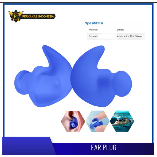 Jual Penutup Ear Plug Alat Proteksi Pelindung Telinga Earplug Penyumbat Kuping Safety Tools ...