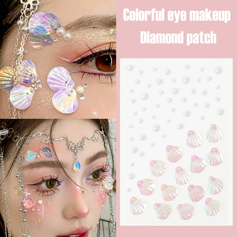 Jual [COD]PREMIUM Face Gem 3D High Quality Manik Mix pemulas mata batu ...