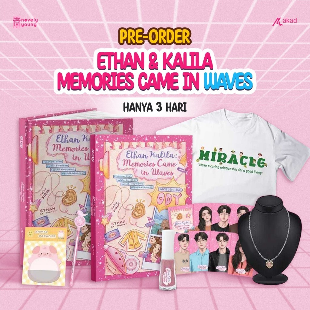 Jual Novel Ethan & Kalila : Memories Came In Waves - Ody - Akad ...