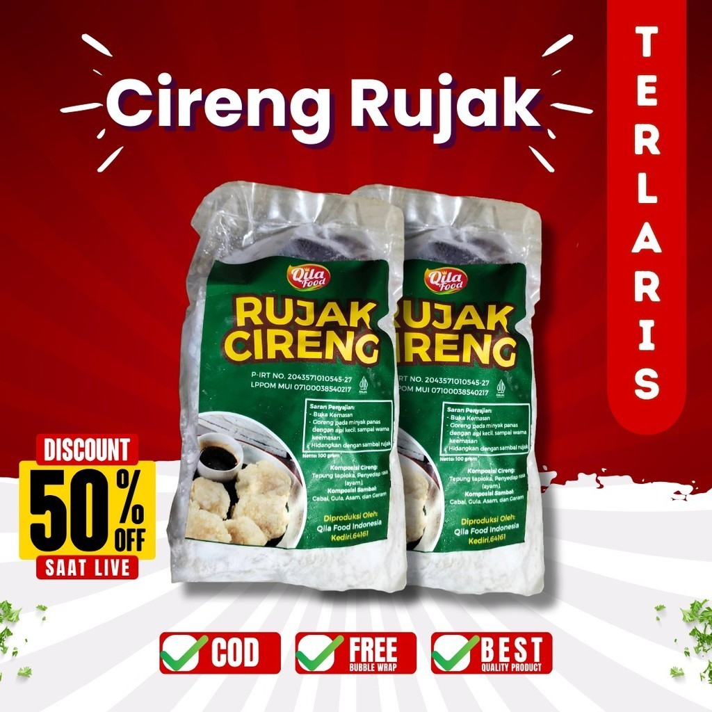 Jual RUJAK CIRENG ISI 20 BIJI BUMBU RUJAK / CIRENG ISI PREMIUM / KUAH ...