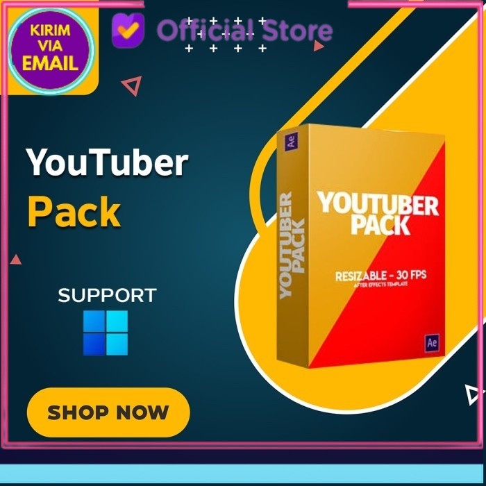 Jual YouTuber Pack for Premiere Pro | Shopee Indonesia