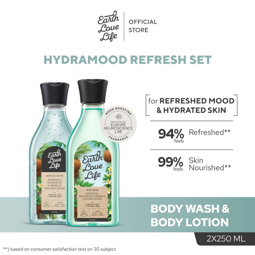 Jual [BUNDLE SET] EARTH LOVE LIFE Bundle Balinese Frangipani Body Wash ...