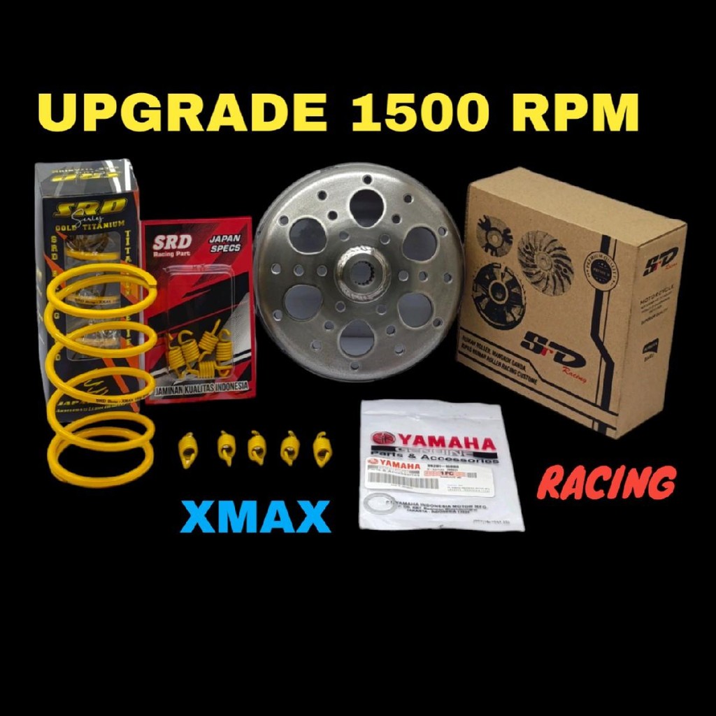 Jual PAKET UPGRADE CVT RACING XMAX 1500 RPM PER CVT RACING PER CENTRI ...