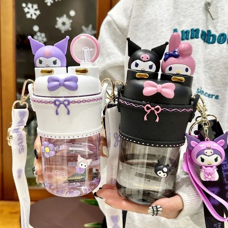 Jual Botol Minum Sanrio Botol Minum 2in1 Sanrio 700ml Kuromi Melody ...