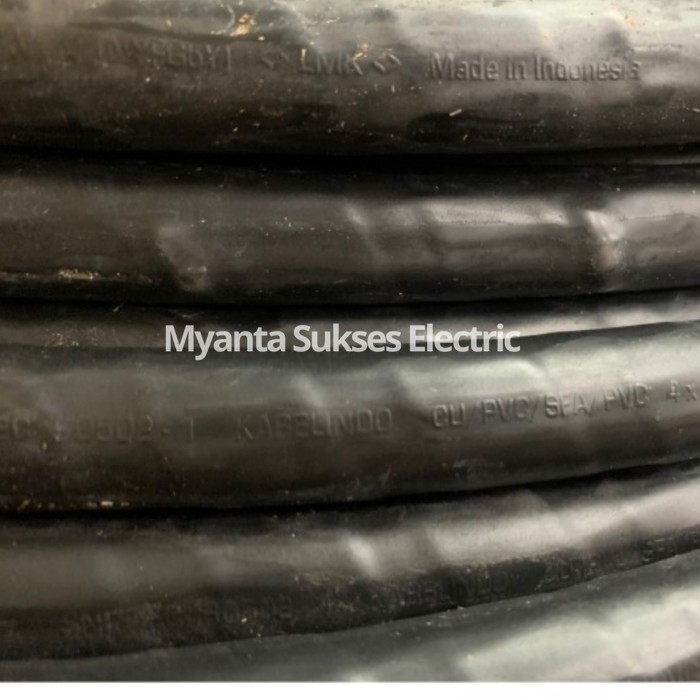 Jual Kabel GBY NYRGBY 4x6 4x6mm KABELINDO / KABELMETAL Meteran | Shopee ...