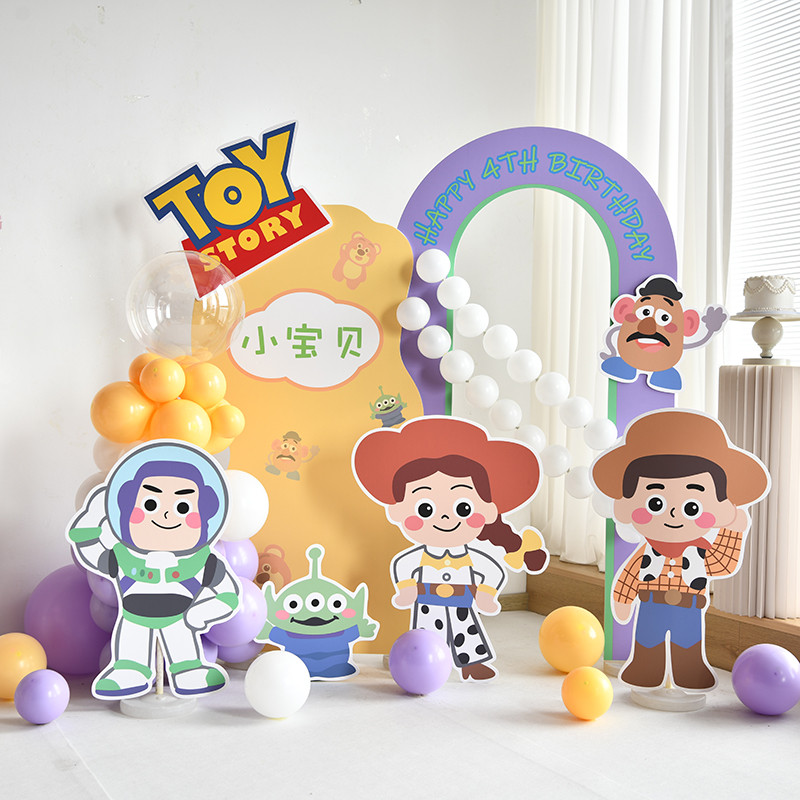 Jual PAKET TOY STORY DEKORASI BACKDROP / DEKORASI ULANG TAHUN ANAK ...