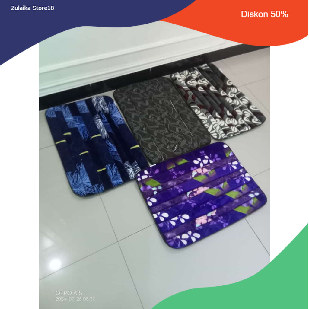 Jual Keset Malaysia Vallery Sambungan Ukuran 40x60cm motif sultan ...