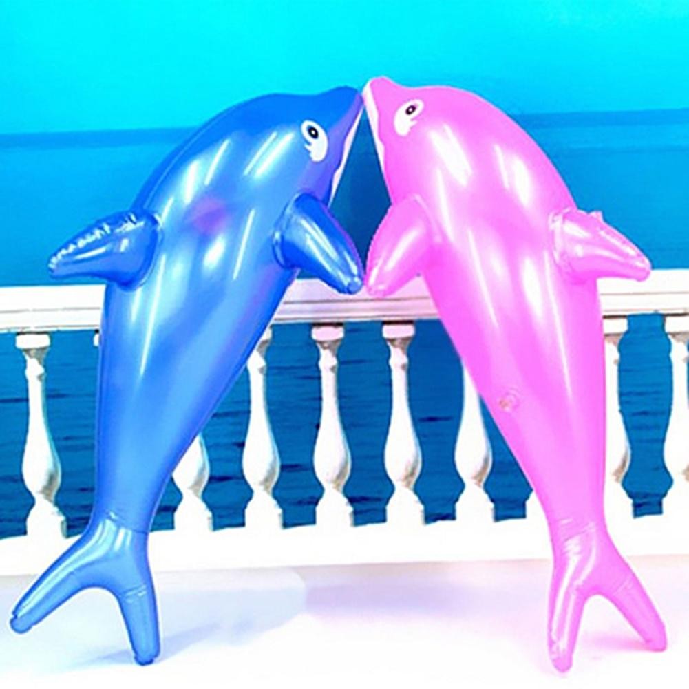 Jual Lovely 50cm Inflatable Dolphin Fish Beach Swimming Pool Party ...