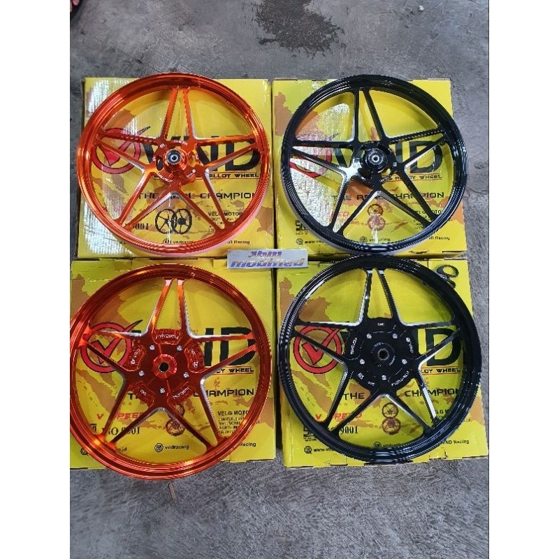Jual VELG VND VSPEED V2 RING 17 MODEL BINTANG YAMAHA MIO SPORTY ...
