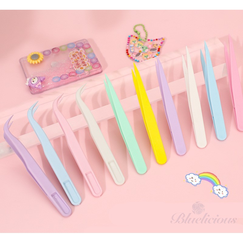 Jual Pinset - Tweezer Plastik - Multifungsi - Kerajinan DIY Anak ...