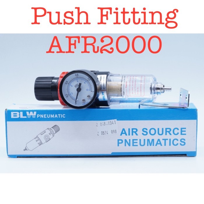 Jual Push Fitting AFR2000 AFR 2000 Filter Regulator Saringan Kompresor ...