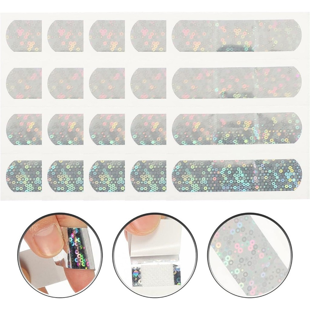 Jual 50pcs/set Laser Color Band Aid Shining Wound Skin Patch Plaster ...
