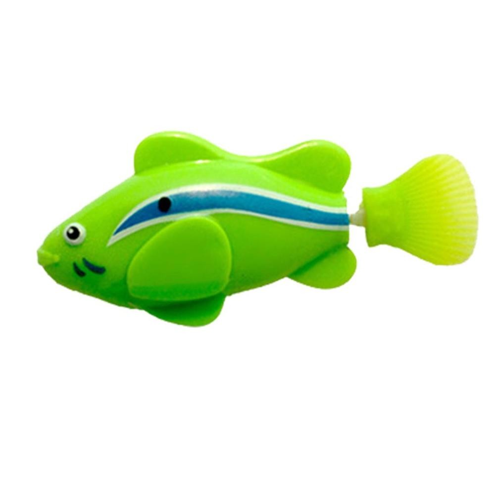 Jual New Mini Bath Toy Bionic Robot Fish Electric Swimming Magical ...