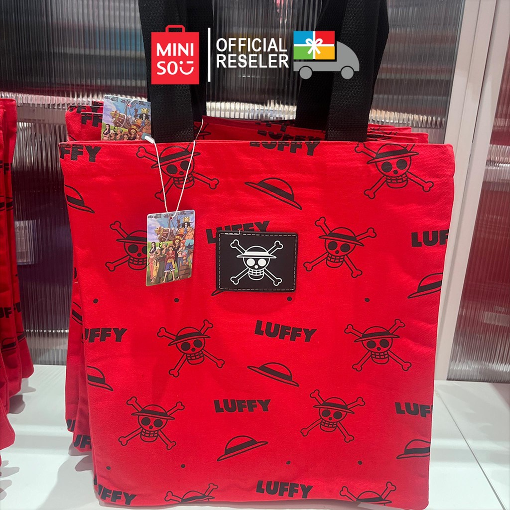 Jual MINISO x ONE PIECE Collection Totebag / Tas Selempang | Shopee ...