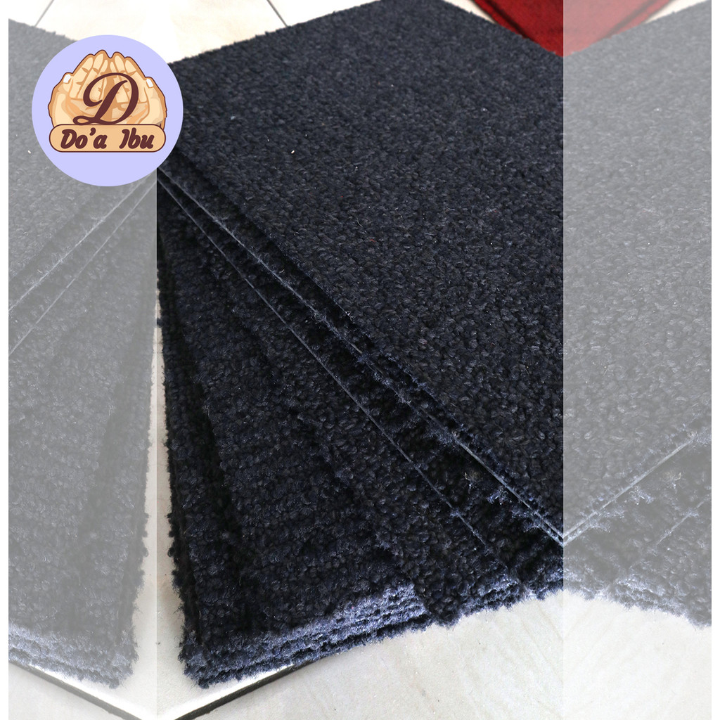 Jual Karpet Tile || Ruang Tamu || Lobby || Kantor || Warna Hitam || Uk ...